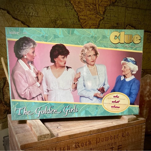 Hasbro | Games | The Golden Girls Clue Nwt Sealed | Poshmark